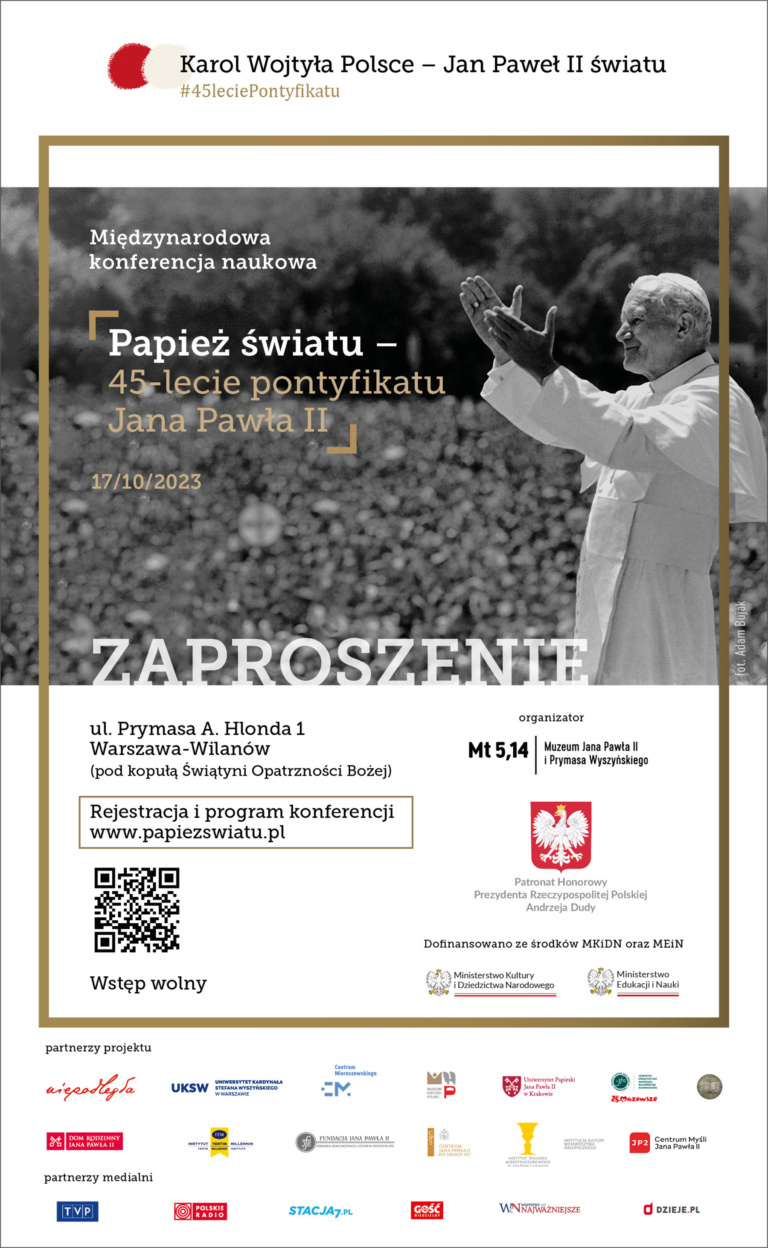 Międzynarodowa konferencja „Papież światu. 45-lecie pontyfikatu Jana ...